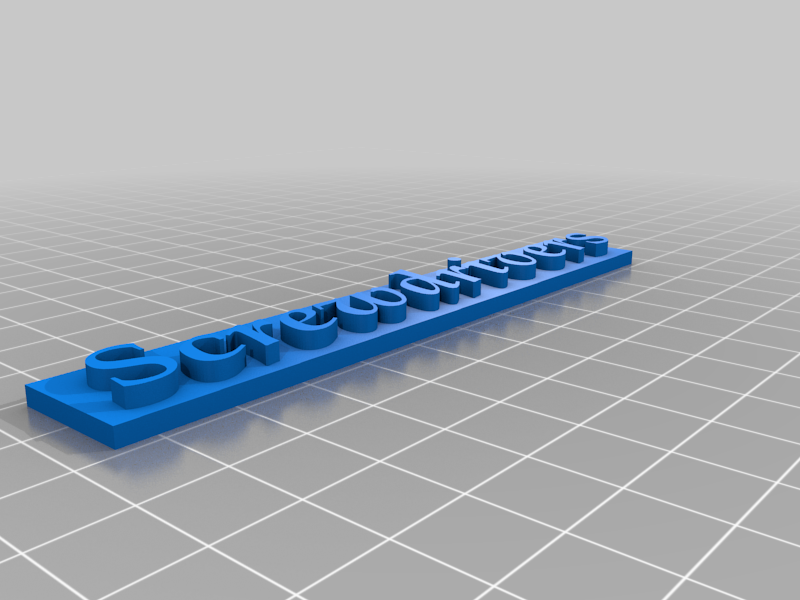 Magnetic Label Maker (SCAD) by Josh | Download free STL model ...