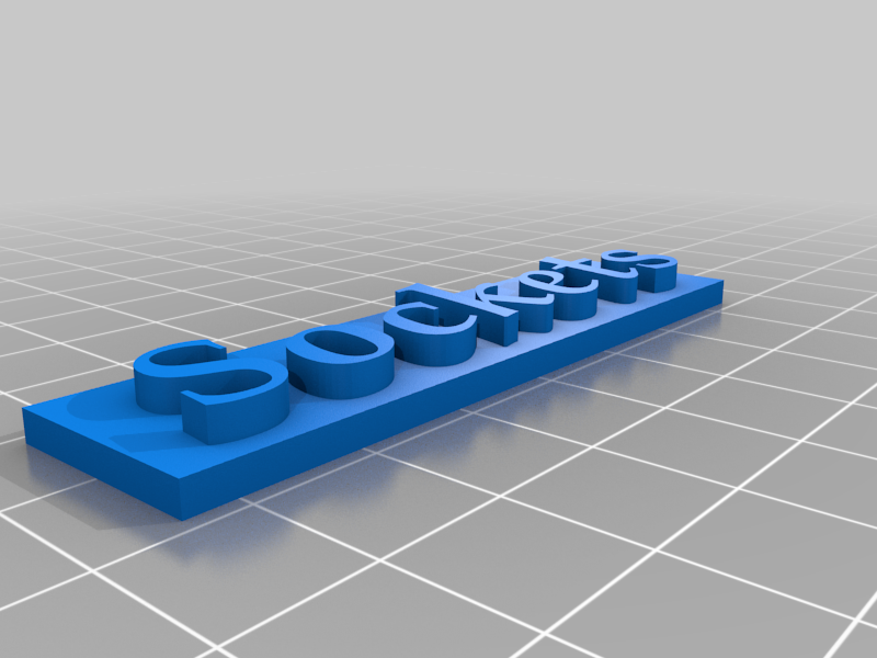 Magnetic Label Maker (SCAD) by Josh | Download free STL model ...
