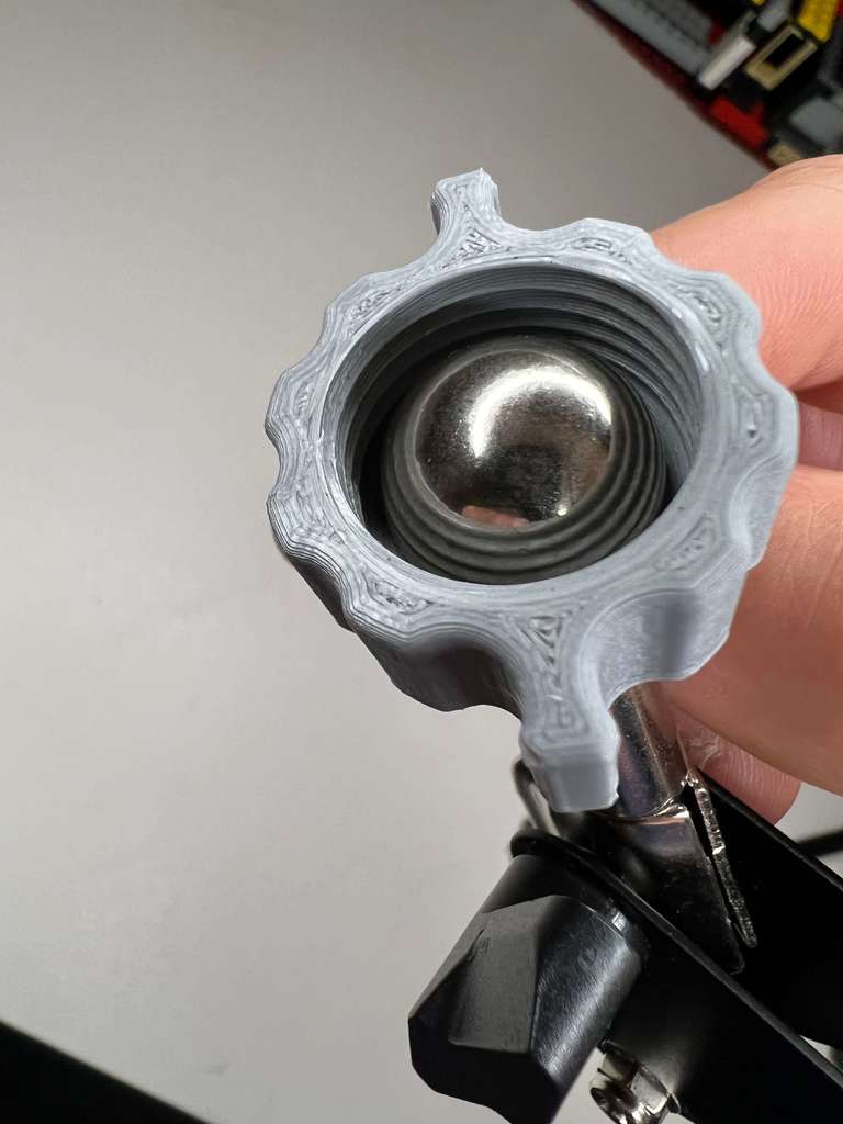 17mm ball socket mount tightening ring by 3D Chill | Download free STL ...