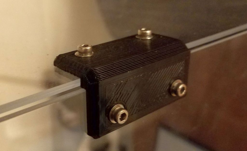 Brackets for Acrylic Box Enclosure by William | Download free STL model ...