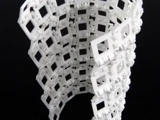 Hinged flat square surface by henryseg | Download free STL model ...