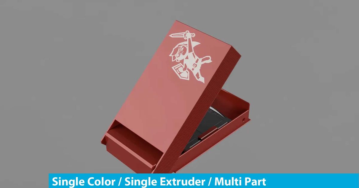 Gameboy Advance (GBA) Case for 4 Games - Zelda (SC) by Wilko | Download ...