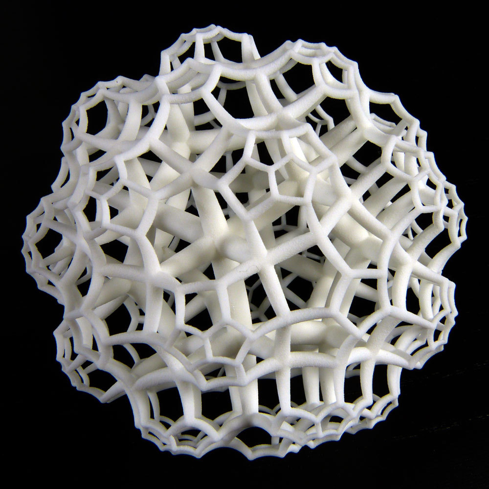 {5,3,4} hyperbolic honeycomb by henryseg | Download free STL model ...