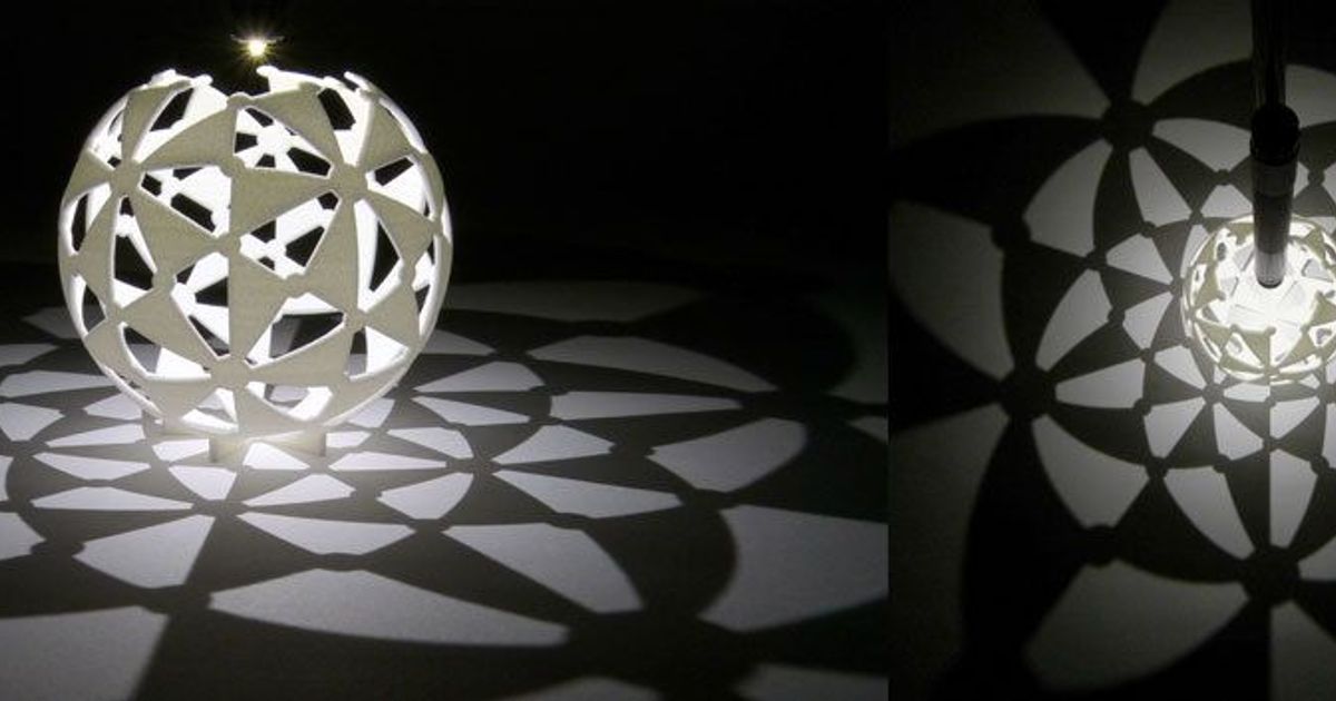 (5,3,2) triangle tiling by henryseg | Download free STL model ...