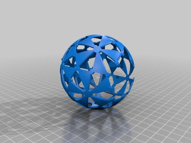 (5,3,2) triangle tiling by henryseg | Download free STL model ...