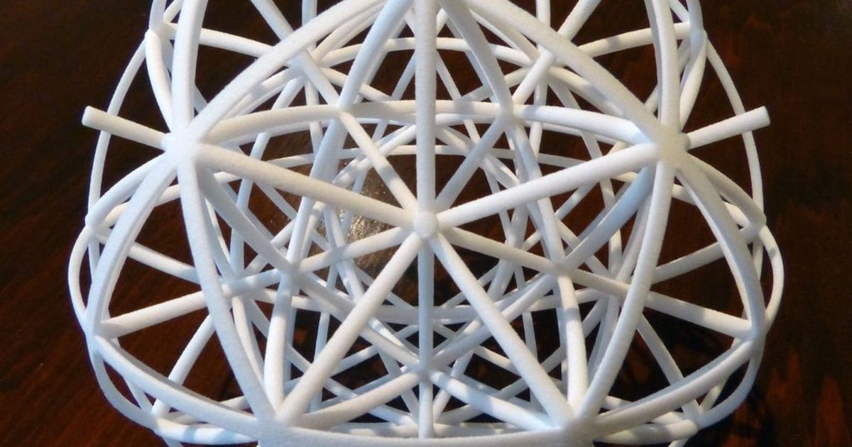 Half of a 600-cell by henryseg | Download free STL model | Printables.com