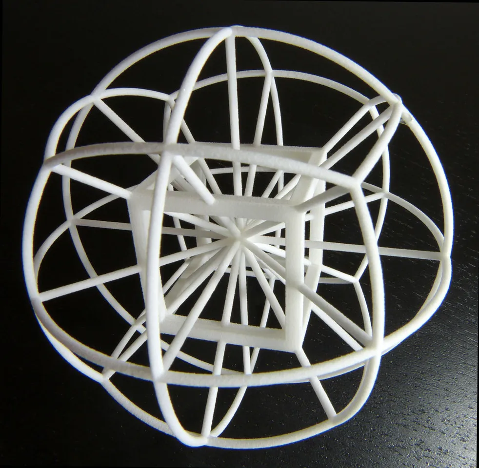 Cube with all kite panels by henryseg | Download free STL model ...