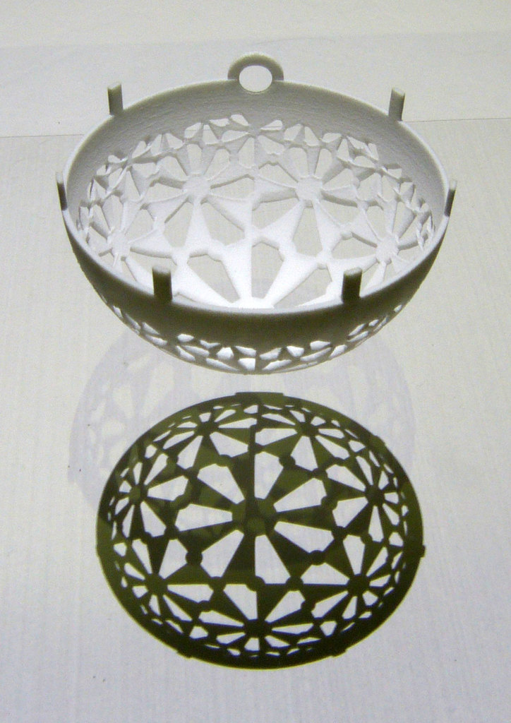 (7,3,2) triangle tiling (small) by henryseg | Download free STL model ...