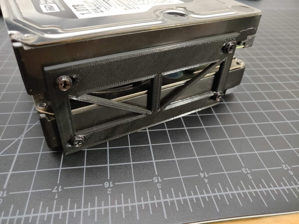NZXT H210 Dual HDD Bracket by Warglock | Download free STL model ...