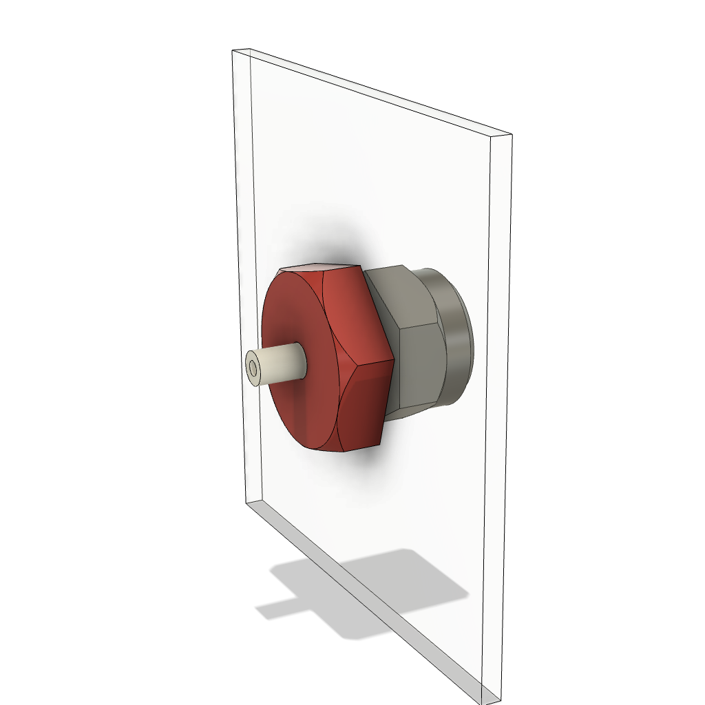 Filament Pass Thru Two by CooterBaldwin | Download free STL model ...