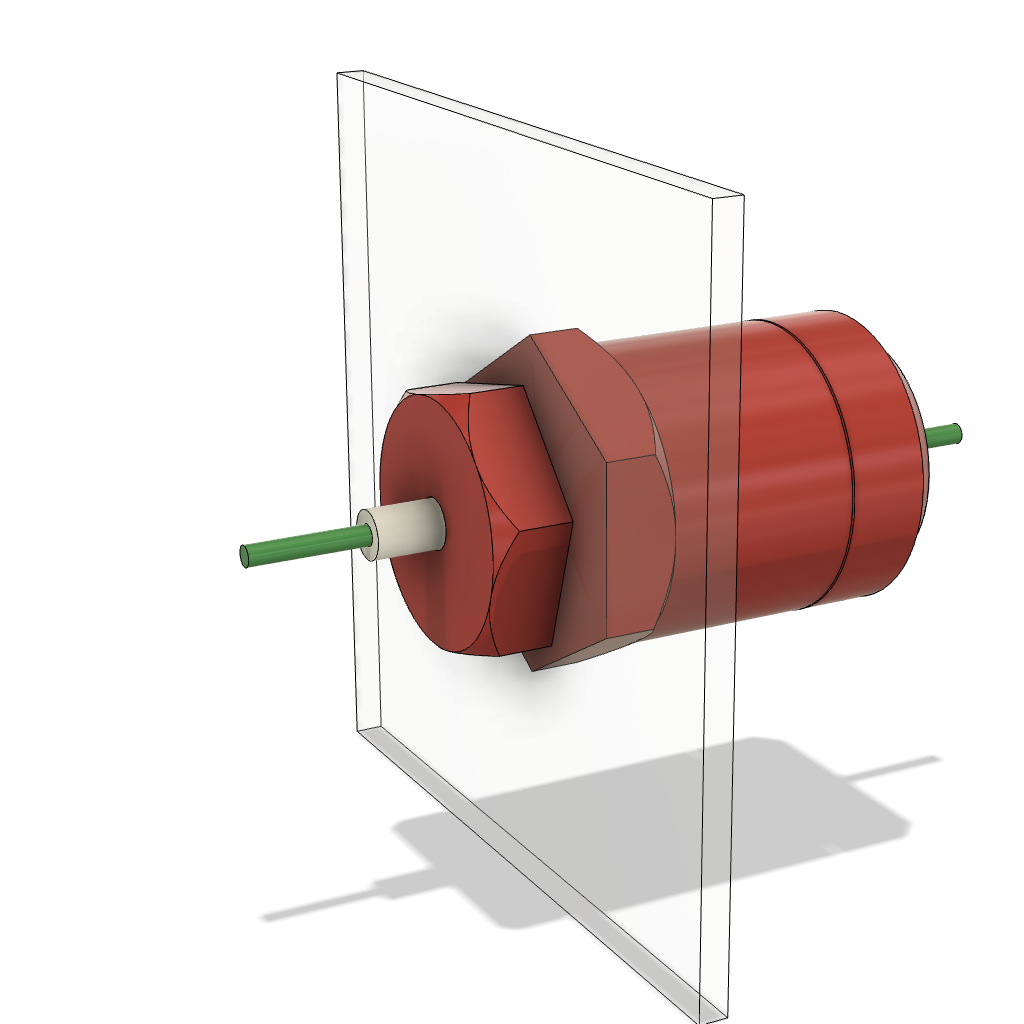 Filament Pass Thru Two by CooterBaldwin | Download free STL model ...