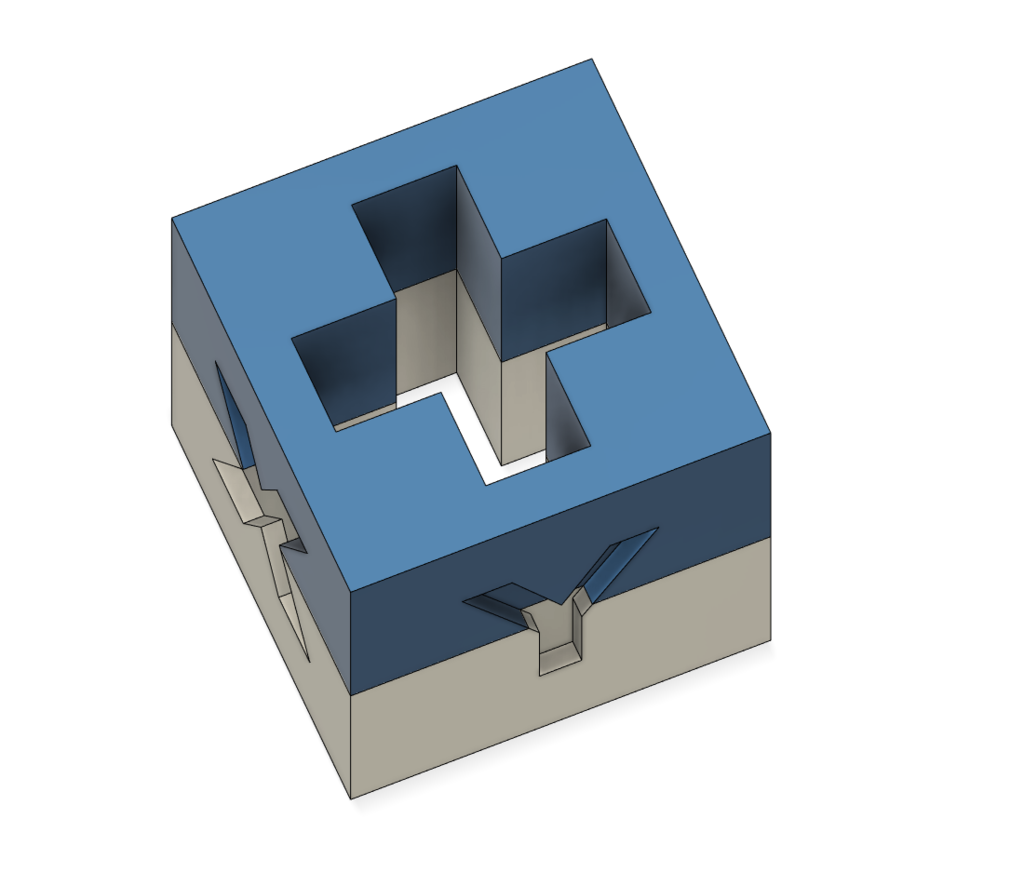 Dual Color Calibration Cube by RFBomb | Download free STL model ...