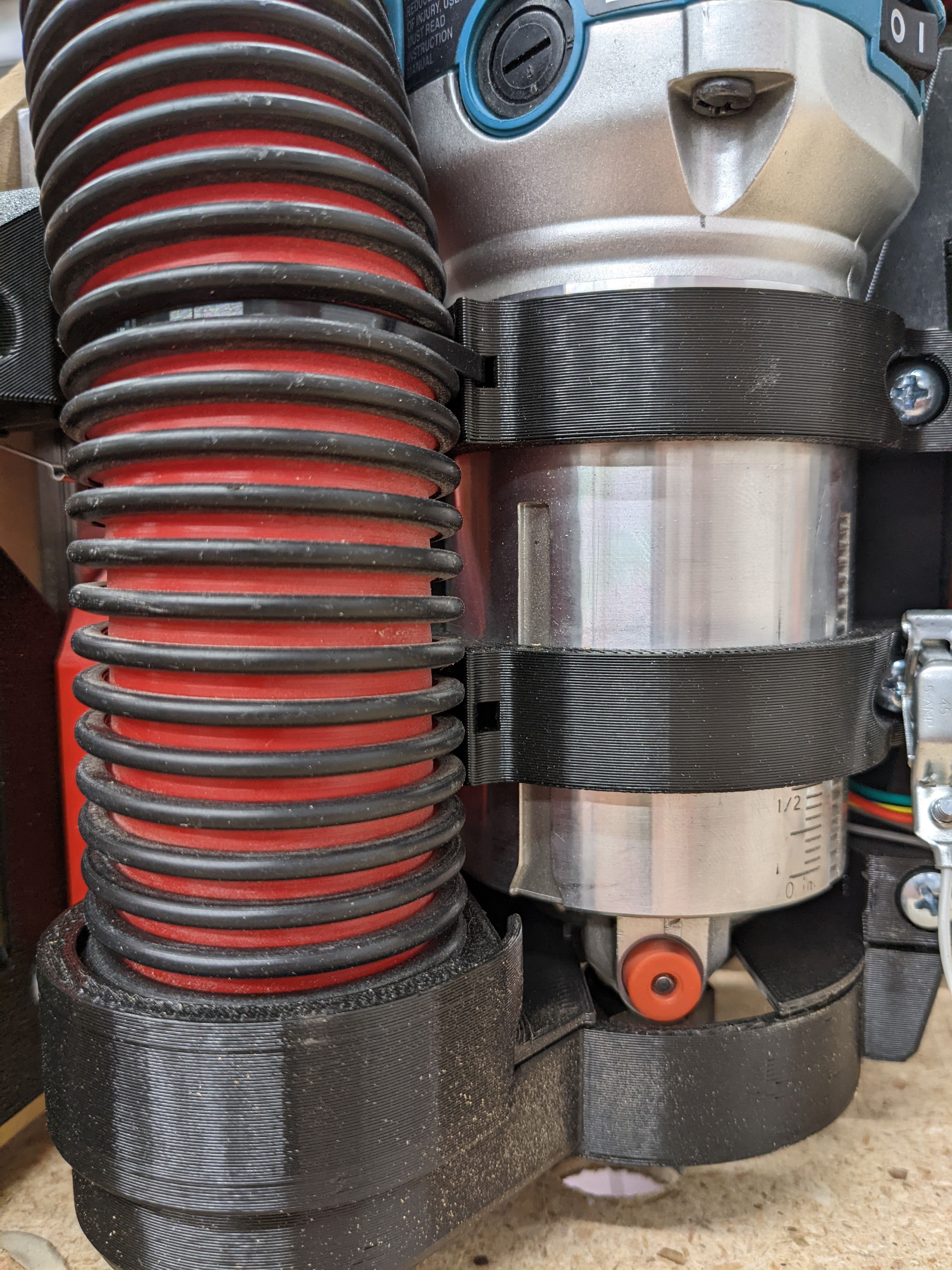 Makita 700 Series Mount and removable dust shoe for the LowRider 3 CNC ...