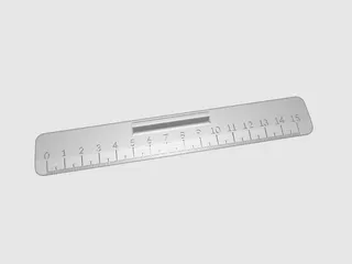 Ruler 15cm by Luciano Rovanni | Download free STL model | Printables.com