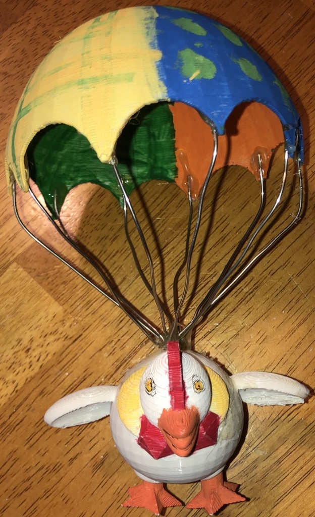 Good Eats Parachuting Chicken by Joey_Layer_By_Layer | Download free ...