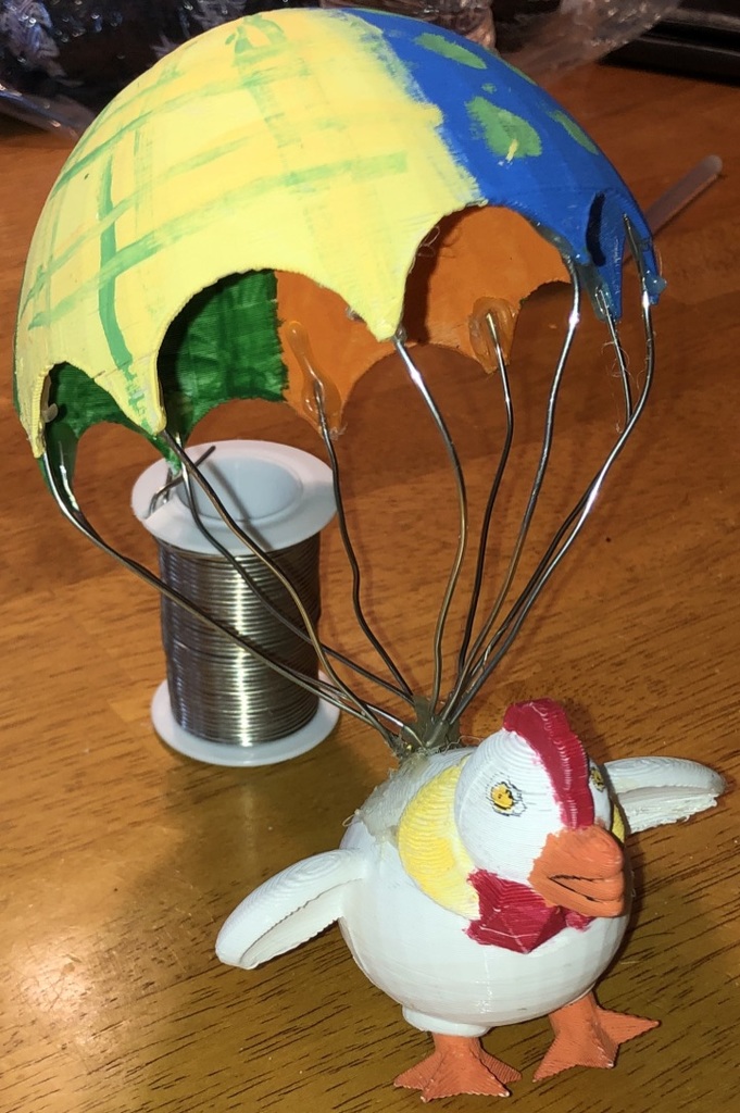 Good Eats Parachuting Chicken by Joey_Layer_By_Layer | Download free ...