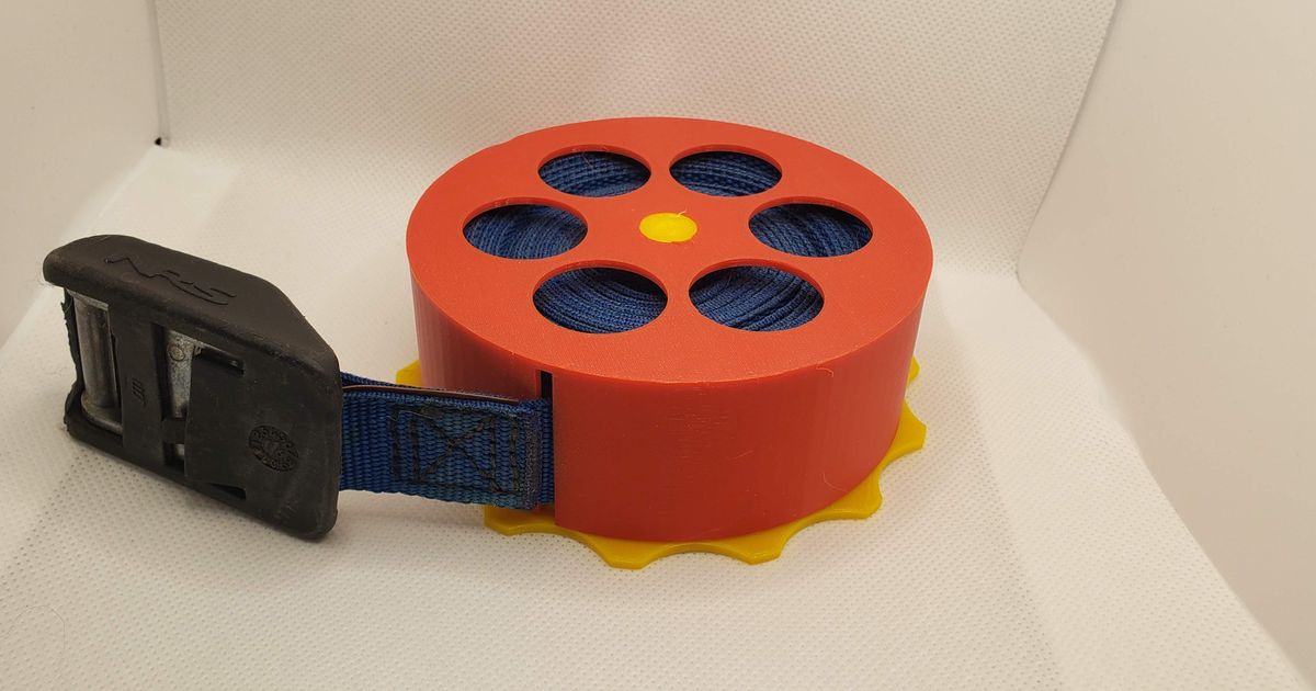 Strap Spool by Eric | Download free STL model | Printables.com