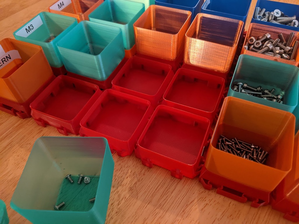 MOVAMOS - Modular Vase Mode Storage by pixartist | Download free STL ...