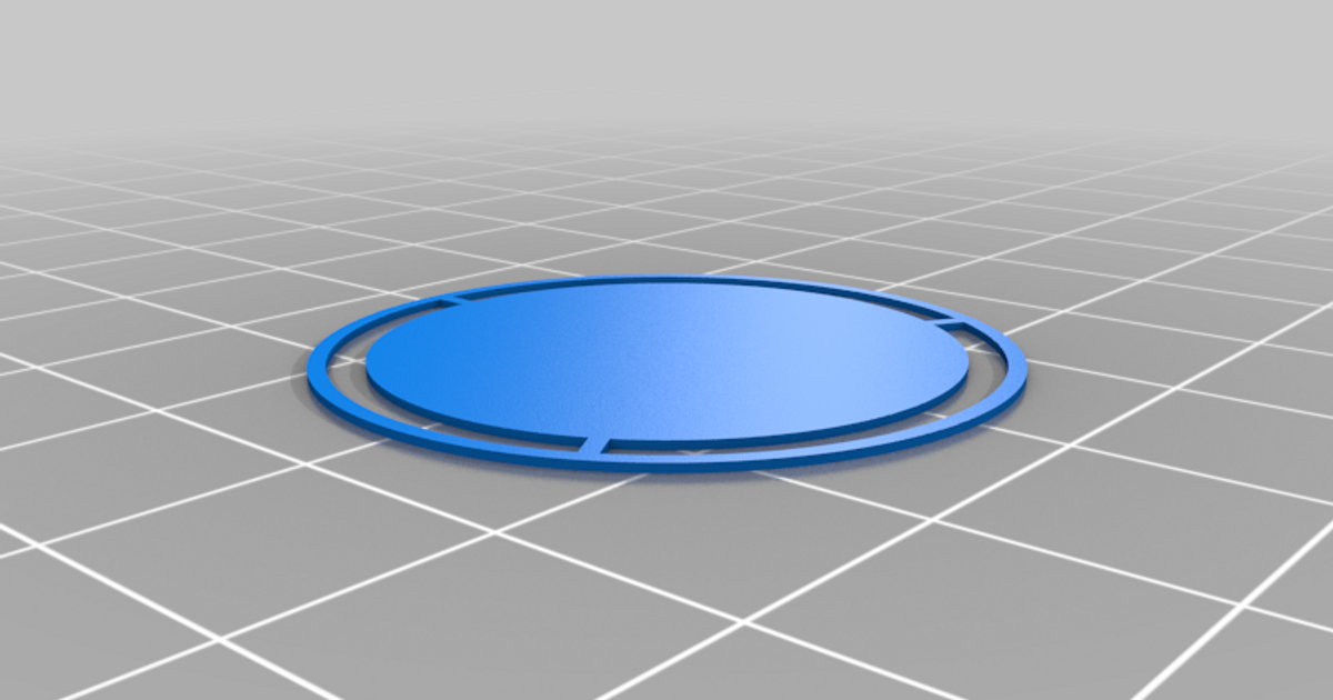 Microscope darkfield filter 32mm by pixartist | Download free STL model ...