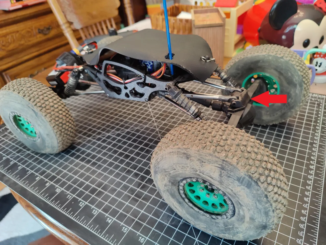Axial Capra Rear Link Riser by Mixelplix | Download free STL model ...