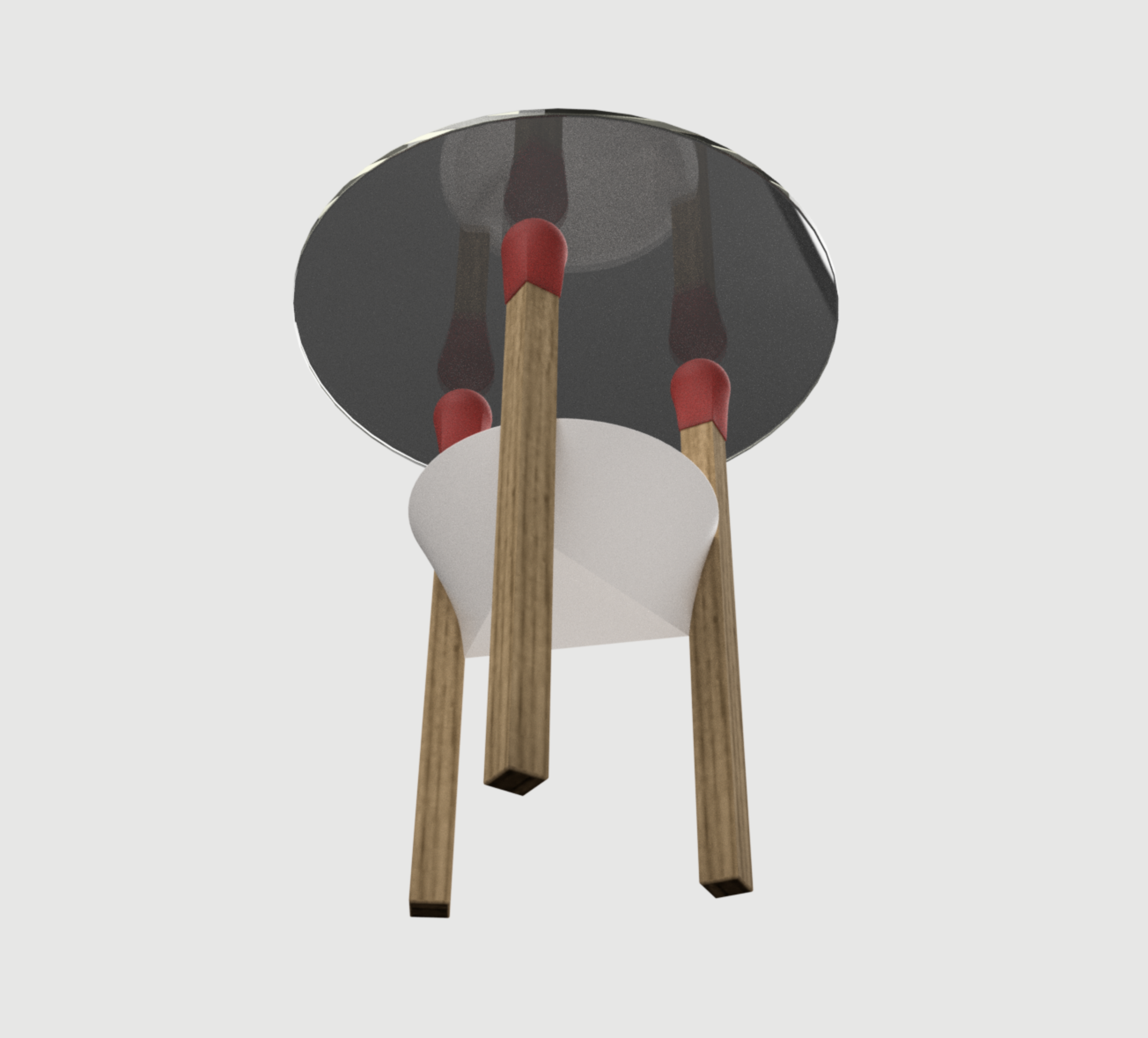 Large Matchstick Table by Simon | Download free STL model | Printables.com