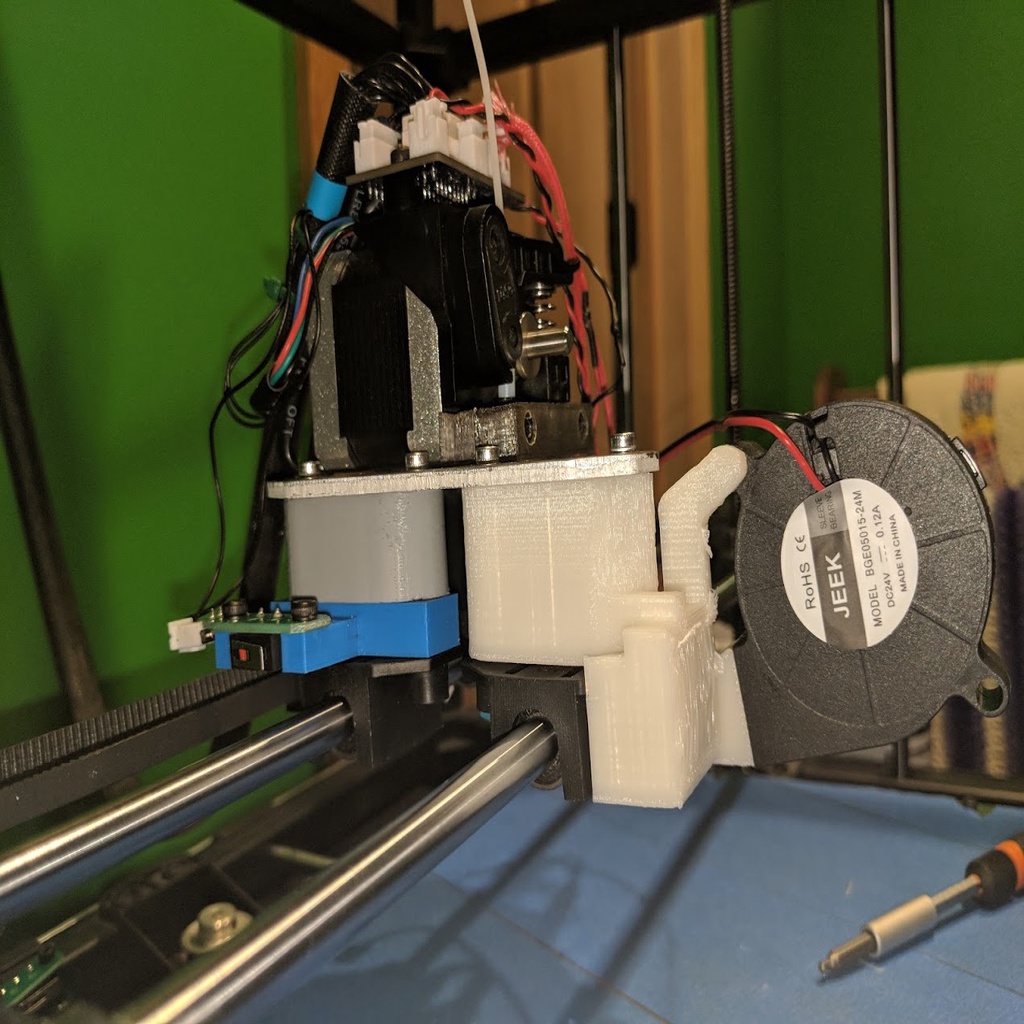 rigidbot e3dv6 zeroloss cooling fan by andersje | Download free STL ...