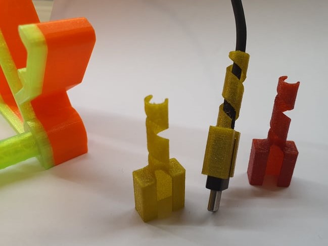 Phone cable protector by Homefab3d | Download free STL model ...