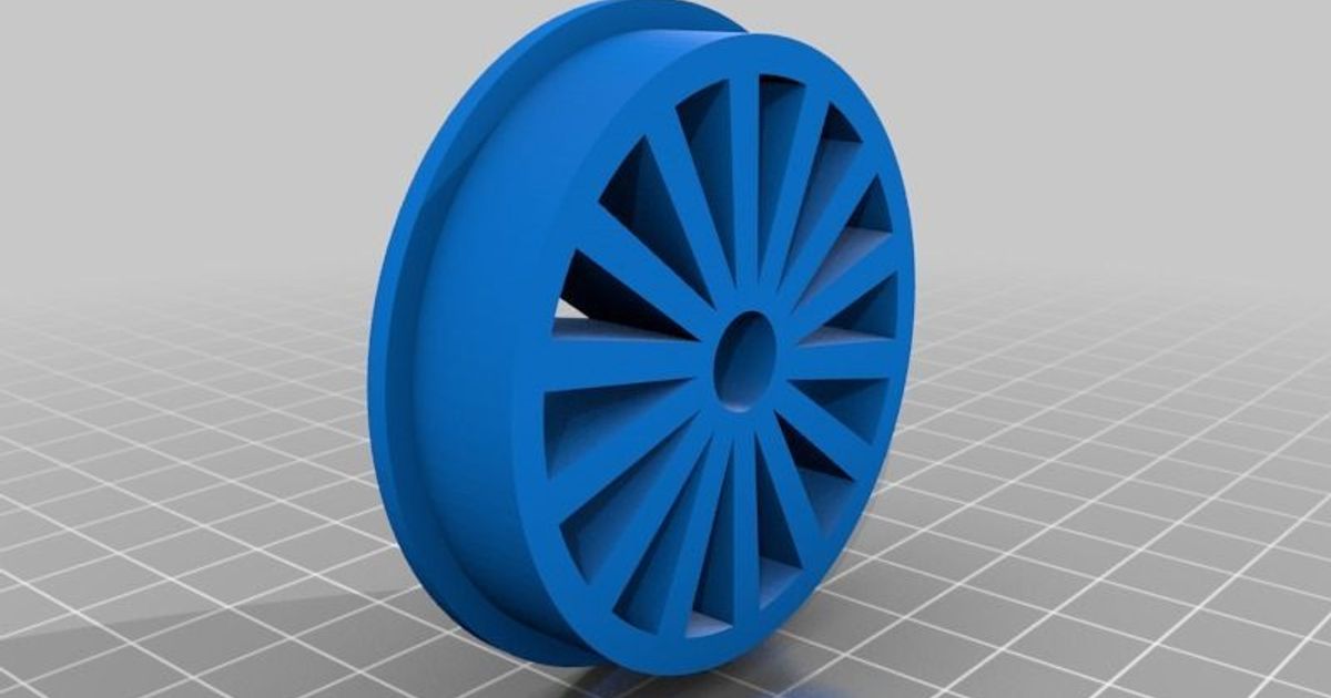 Spool Holder (52mm) race wheel low friction M8 by EmanuelB | Download ...