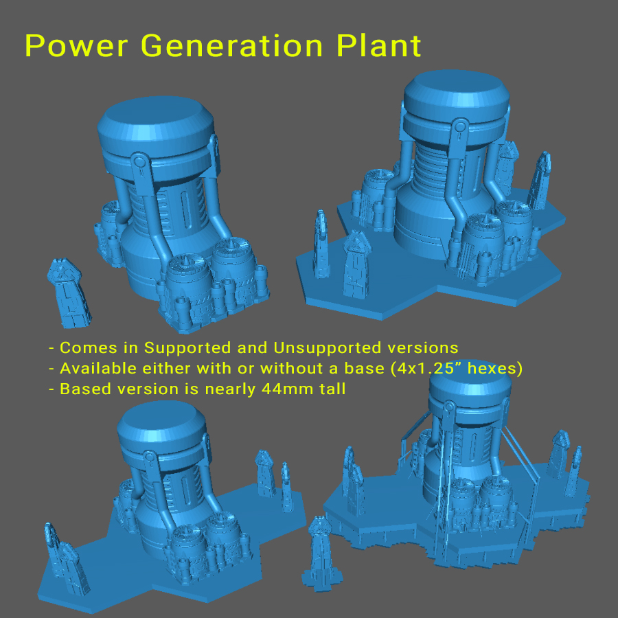 BattleTech Building Collection 01 by np-dev | Download free STL model ...