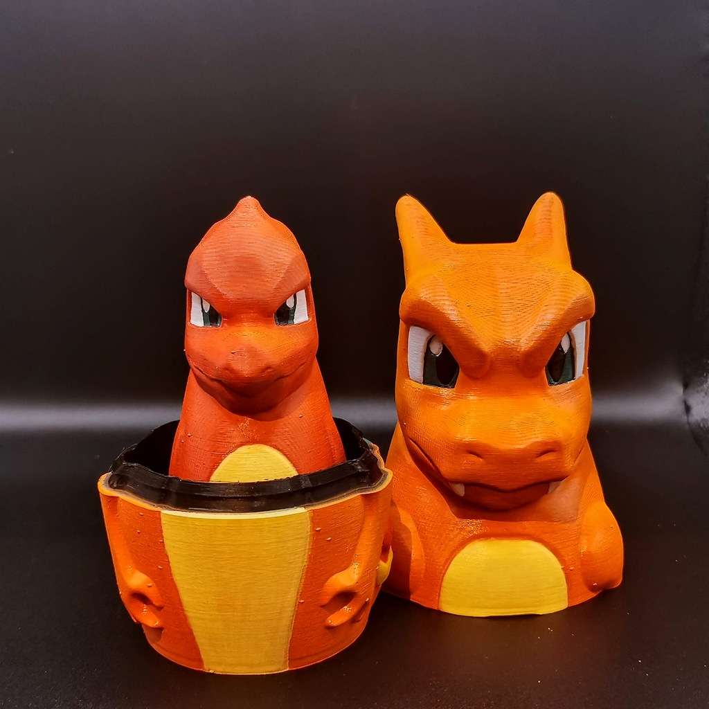 Charizard PokeNesting Doll by Maple 3D Printing | Download free STL ...