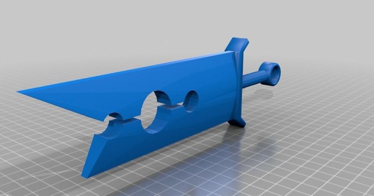 Blade 1 by Cat of Many Faces | Download free STL model | Printables.com