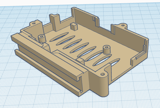 Raspberry Pi (Model B) With Side Slot Mount by joeFREELANCE | Download ...