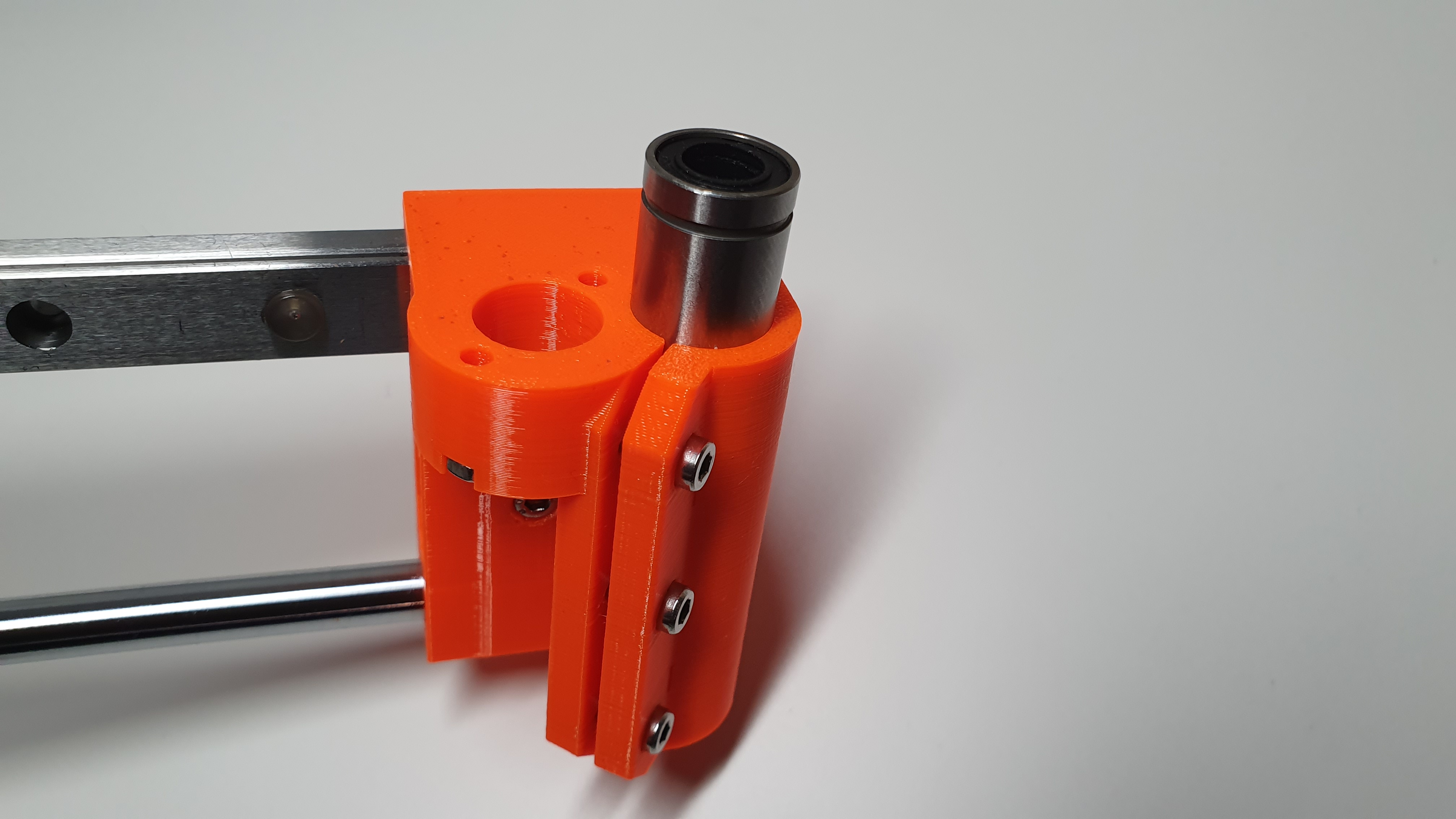 Prusa MK3 / MK3S / MK3S+ X-Axis Linear Rail Guide Upgrade - updated ...