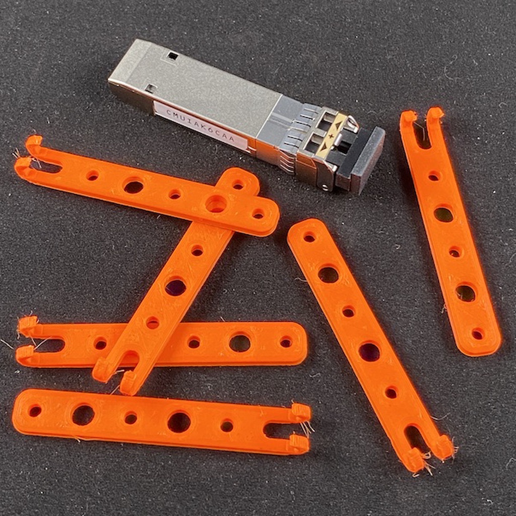 SFP Transceiver Lever Puller by mikeymakesit | Download free STL model ...