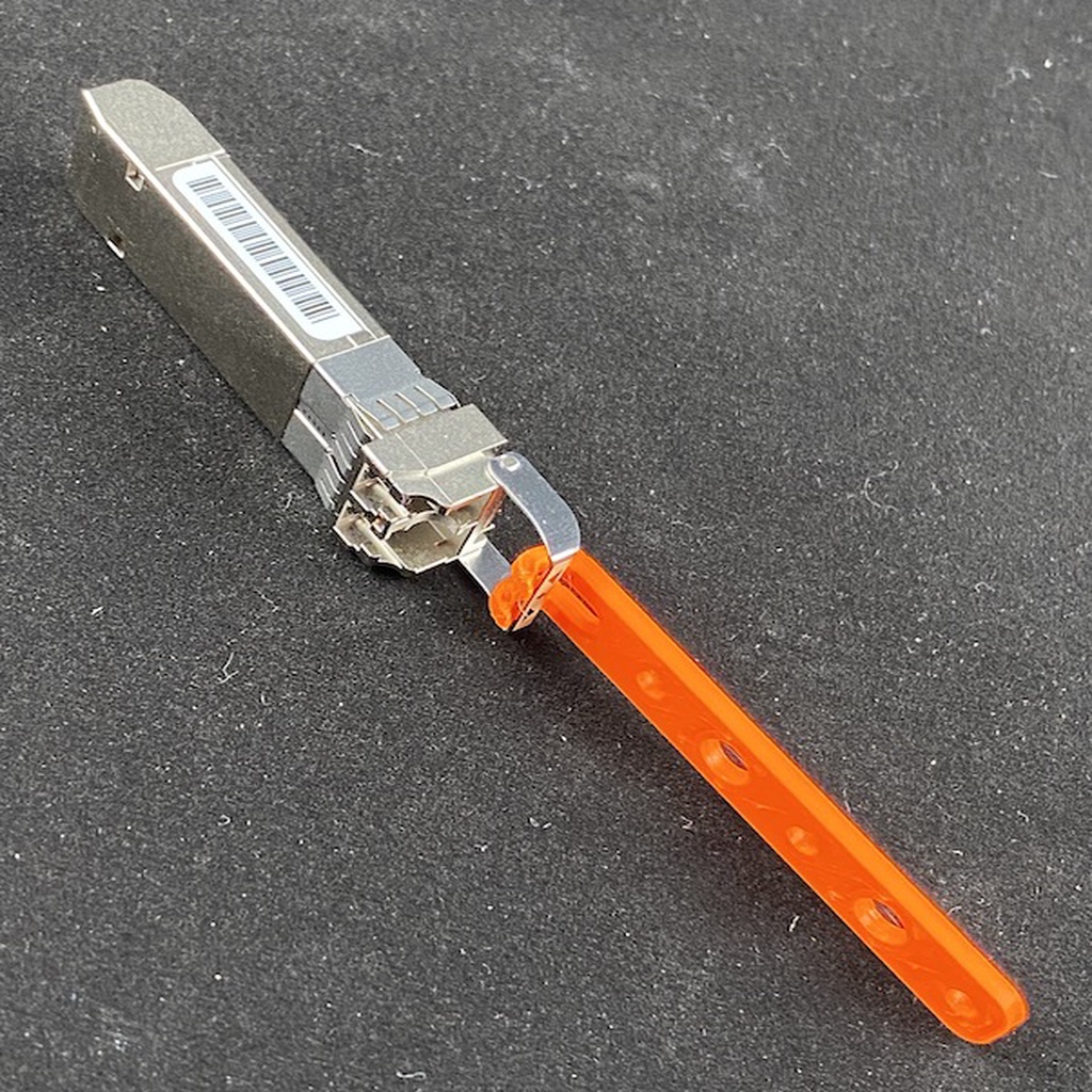 SFP Transceiver Lever Puller by mikeymakesit | Download free STL model ...