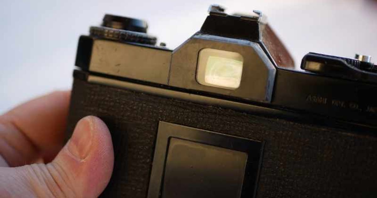 Pentax Spotmatic Correction Lens Adapter By Spotmatic Download Free Stl Model