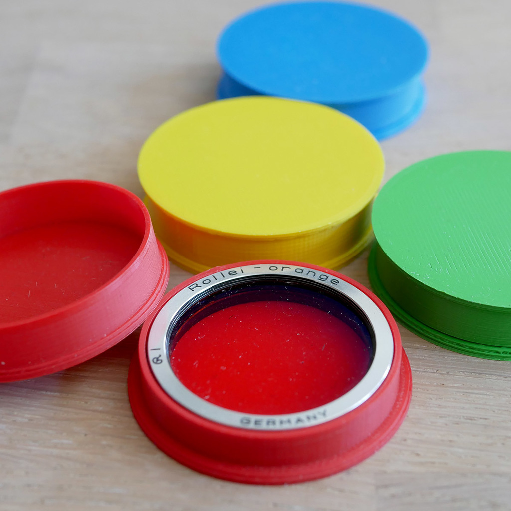 Box for Rollei Bay 1 filter by Spotmatic | Download free STL model ...