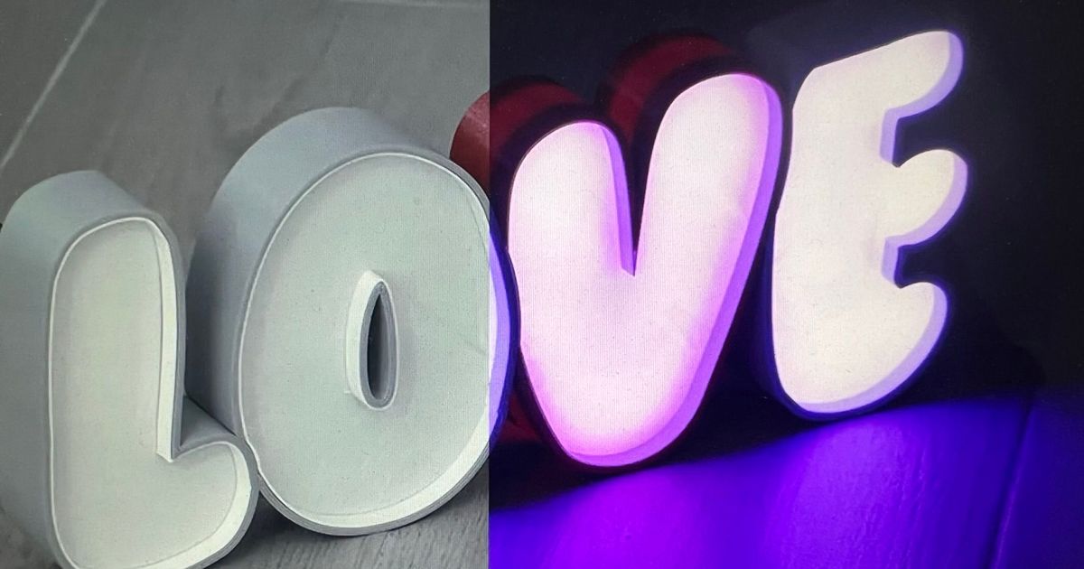 love led by Chris_1978 | Download free STL model | Printables.com