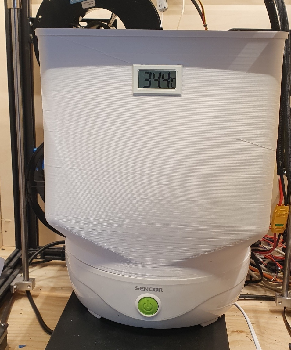 Filament Dry Box with sensor by Janne | Download free STL model ...