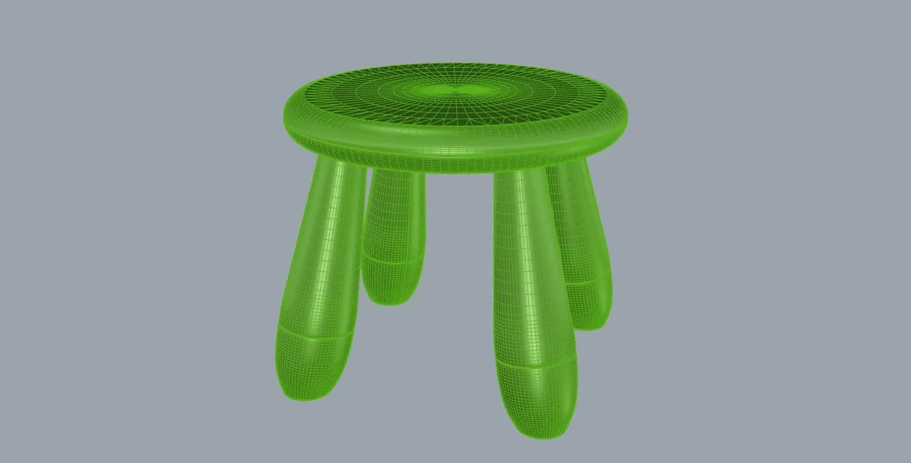 mammut stool IKEA by hesam | Download free STL model | Printables.com