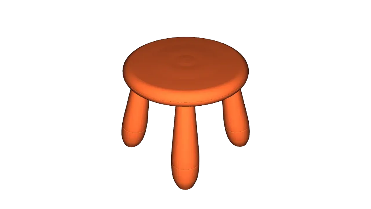 mammut stool IKEA by hesam | Download free STL model | Printables.com