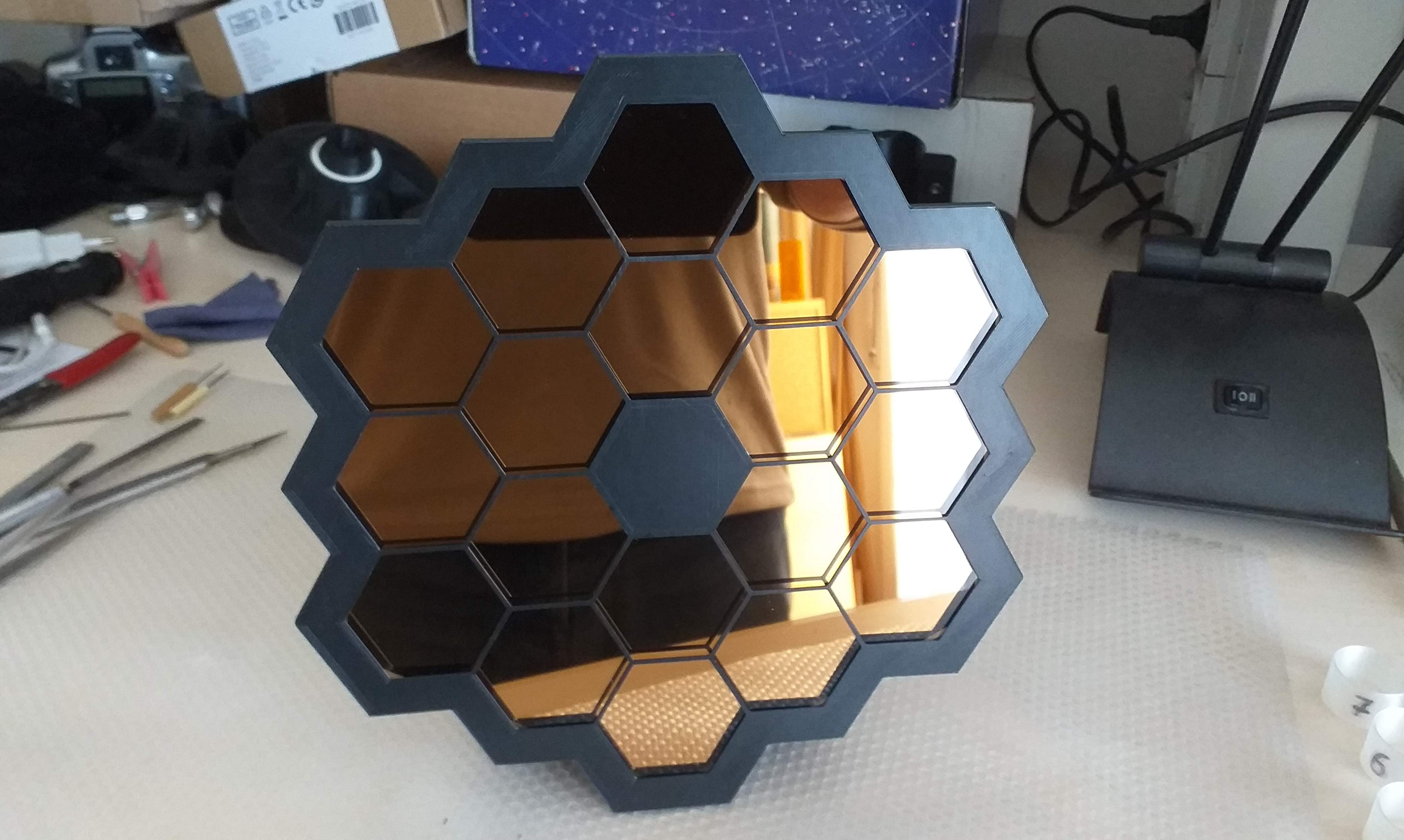 JWST Table Mirror by 3DJG | Download free STL model | Printables.com