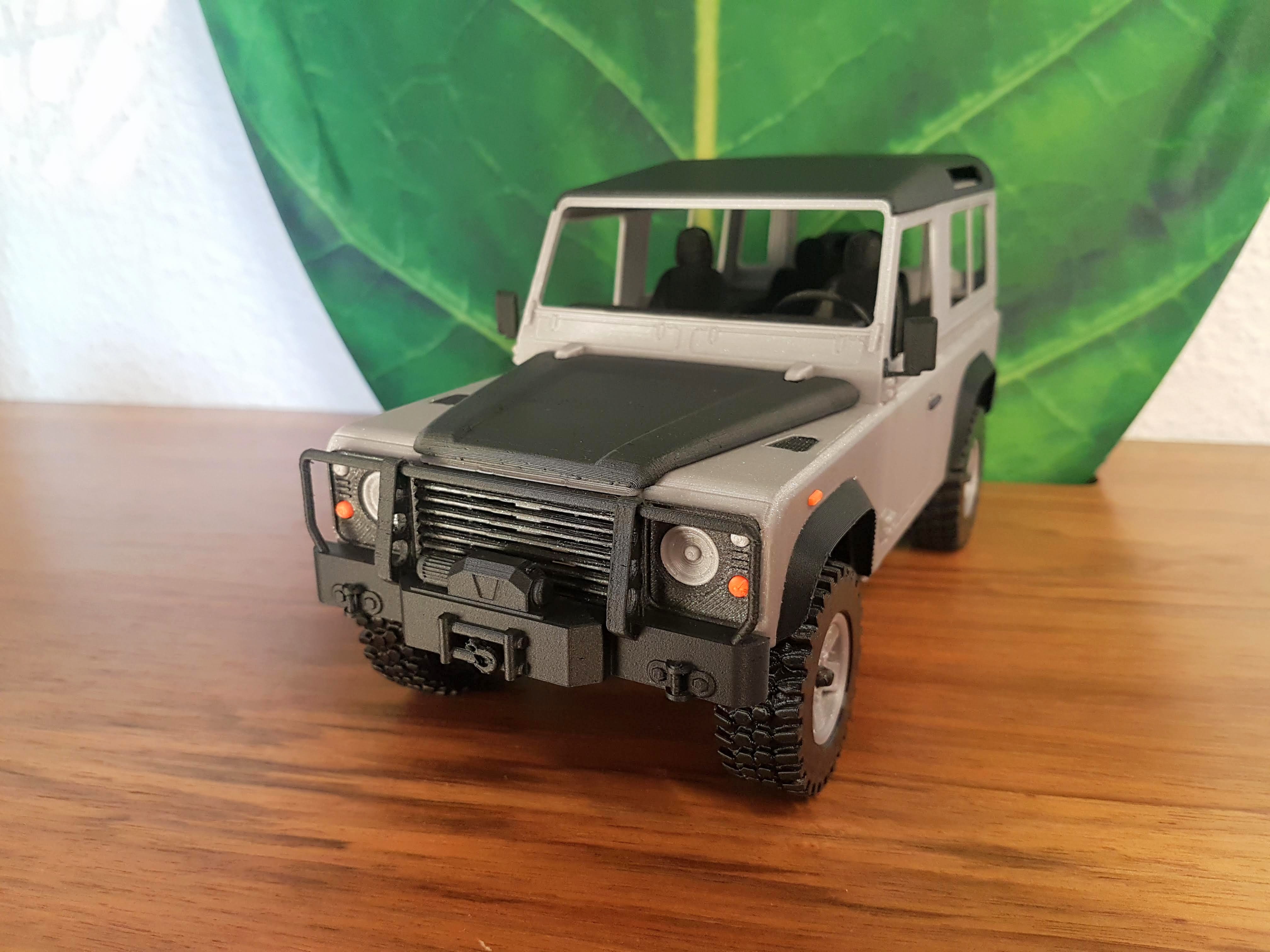 Landy Mini Bull Bar With Winch | 3D Sets by Extrutim | Download free ...