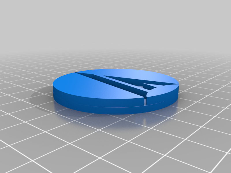 Bps.space Logo-coin by Swiss-Dynamics | Download free STL model ...