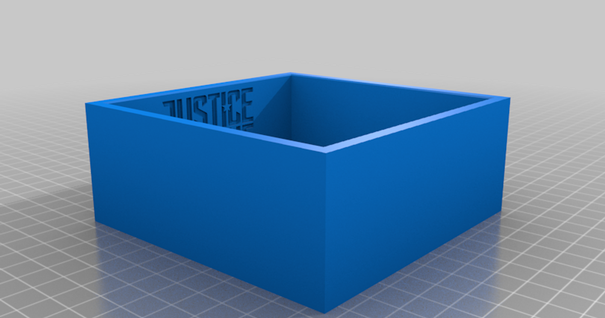 DC Coaster Case by buzzdalf | Download free STL model | Printables.com