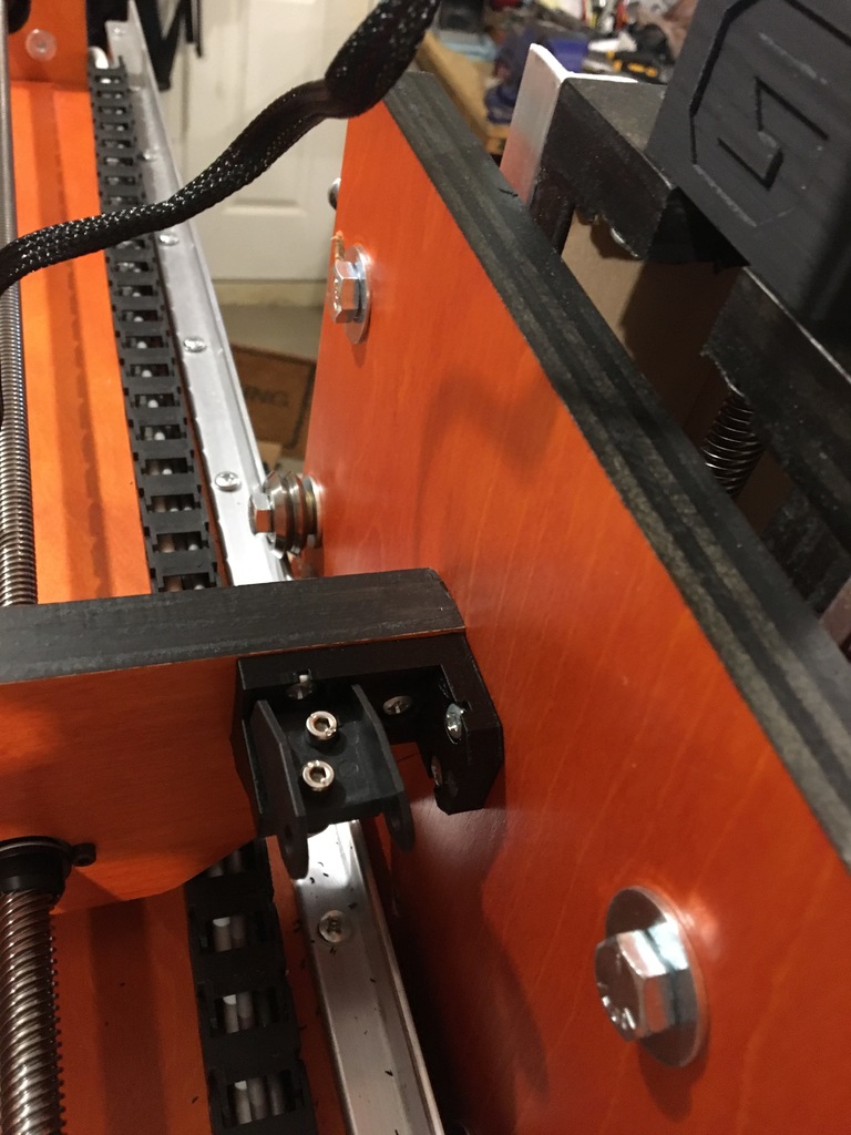 Gatton CNC X Axis Drag Chain Mount by Old_English_Workshop | Download ...