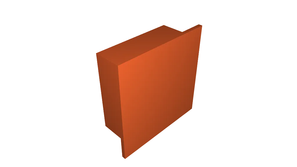 1" Square Tube End Cap by JS94 | Download free STL model | Printables.com