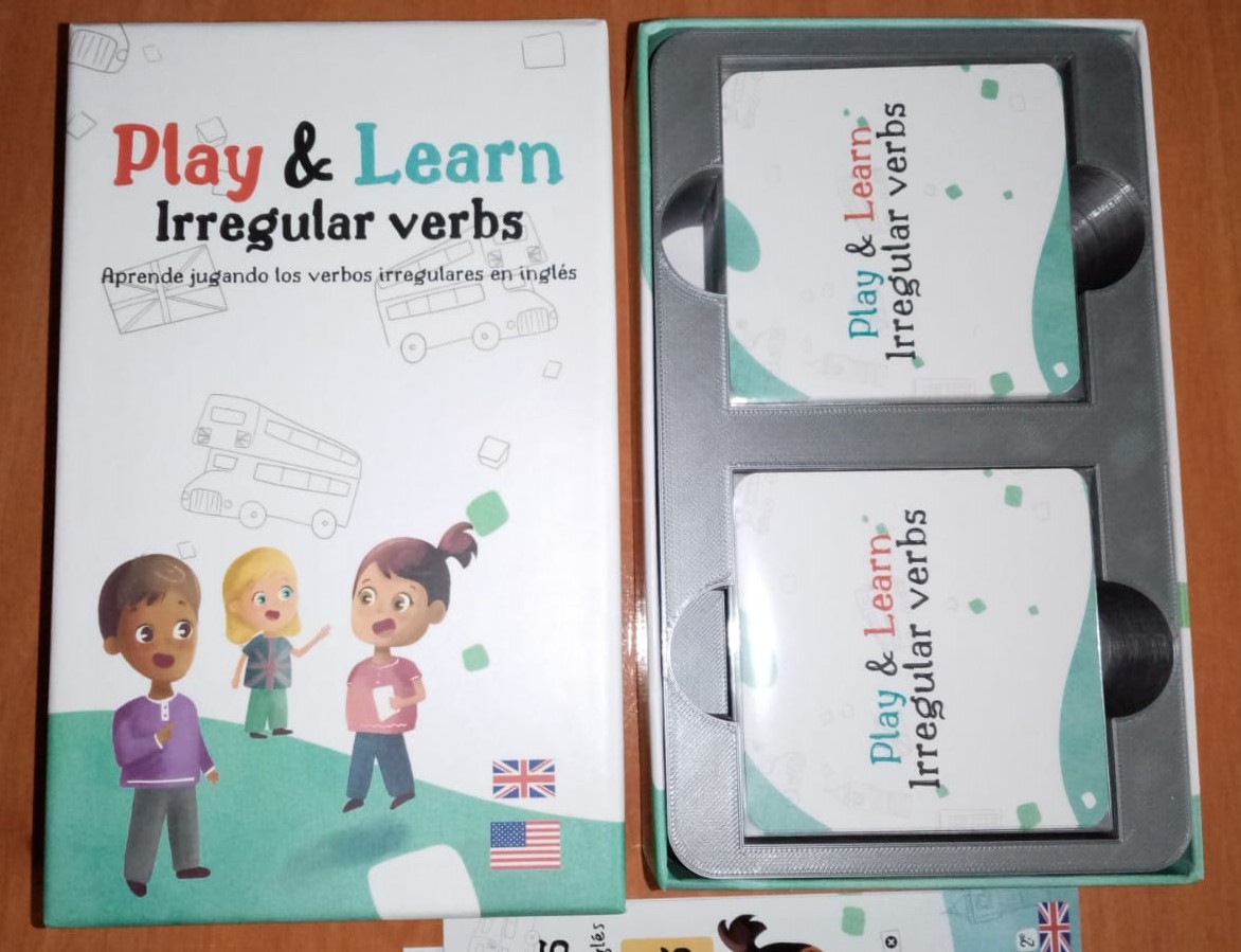 Play&Learn Irregular Verbs by Javier M. G. | Download free STL model ...