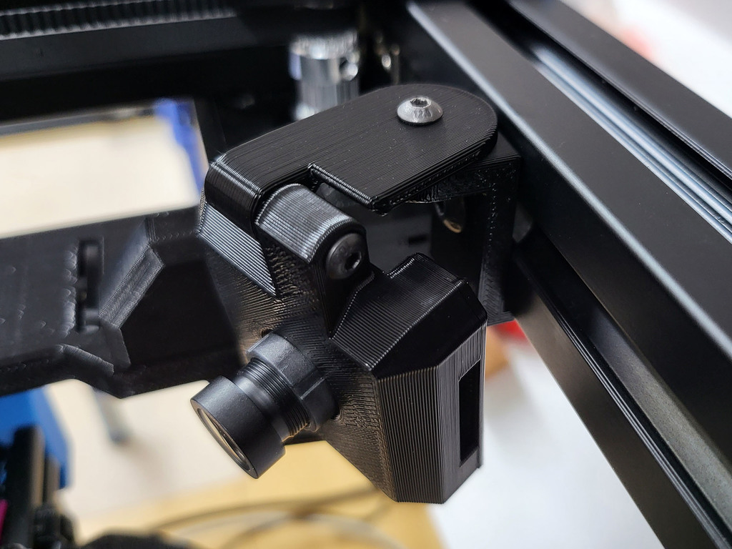 Articulated PI Camera Housing & Mount by boothyboothy | Download free ...