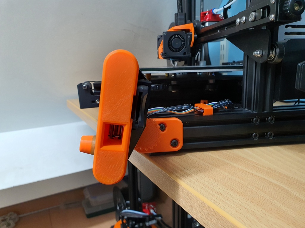 Slim Pivoting Display Housing for the Ender 3 & 5 by boothyboothy ...